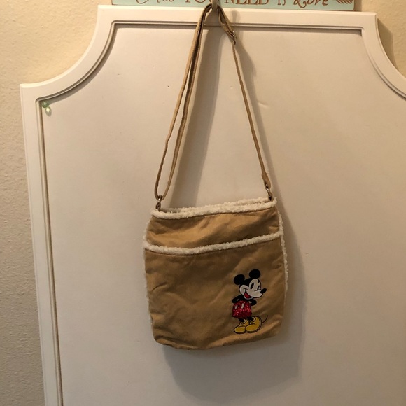 Disney | Bags | Disney Mickey Mouse Shoulder Bag Final Markdown Sequin ...